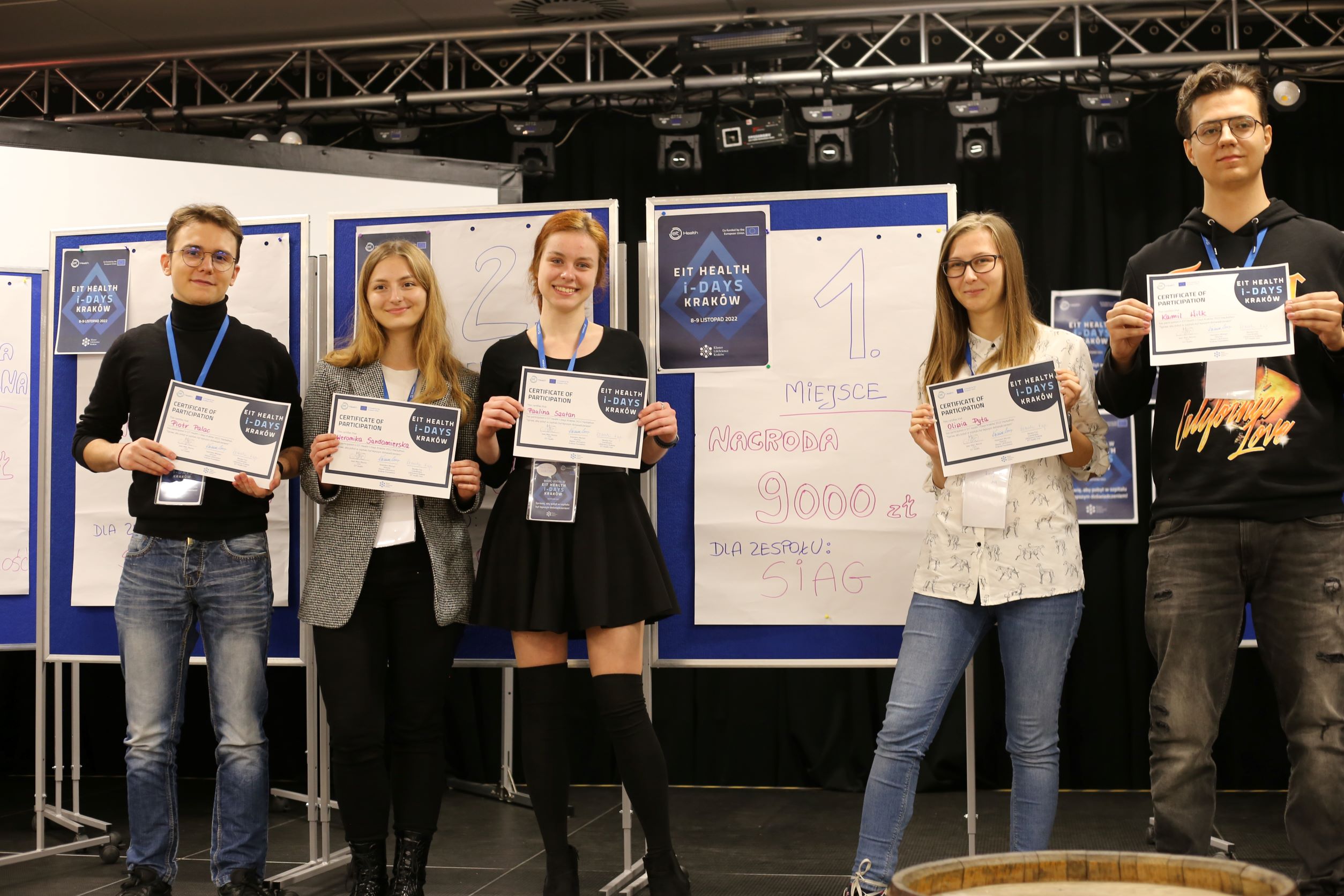 Hackathon EIT Health I-Days Kraków 2022 - rozstrzygnięty!