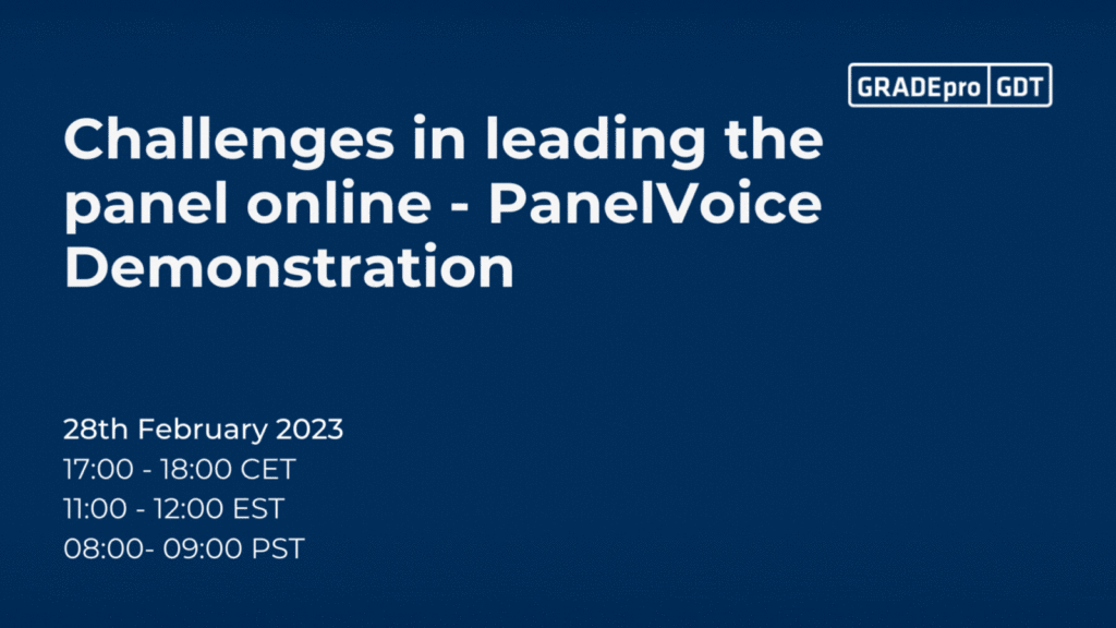 Wyzwania związane z prowadzeniem panelu online oraz jak GRADEpro ...