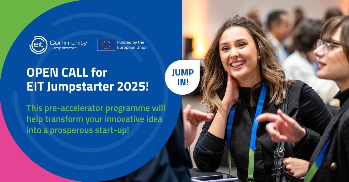Masz innowacyjny pomysł? Zgłoś się do EIT Jumpstarter 2025!